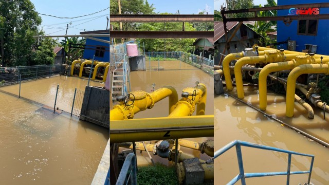 Instalasi PDAM Kota Makassar di Antang Kembali Beroperasi Berkat Hujan ...